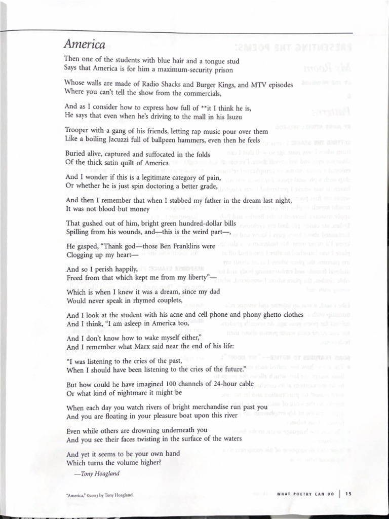 Poem - America | PDF