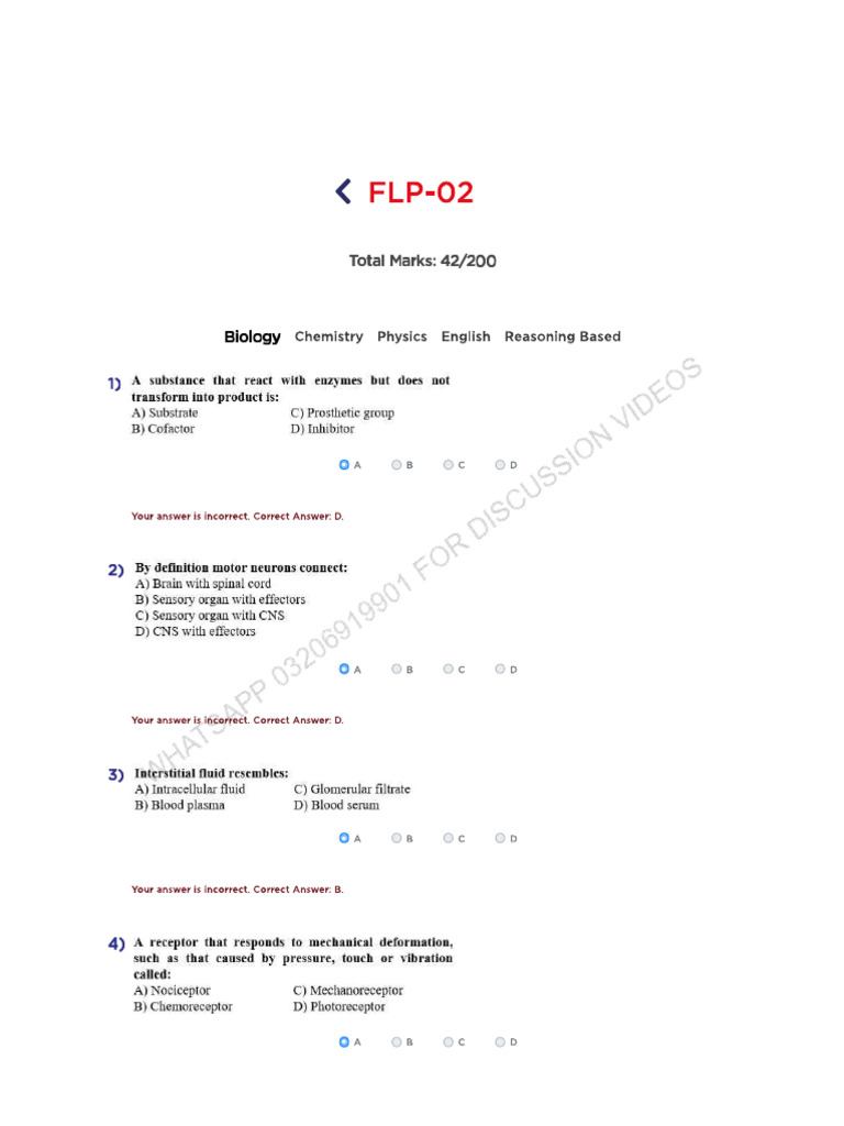FLP 02 Key | PDF
