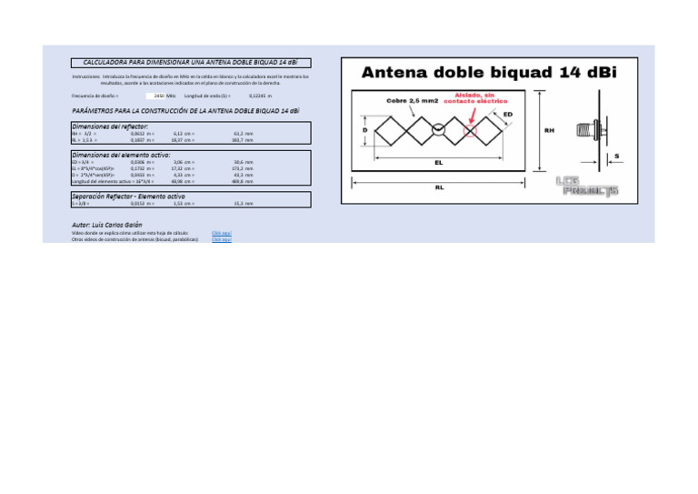 Calculadora Doble Biquad 14 Dbi | PDF