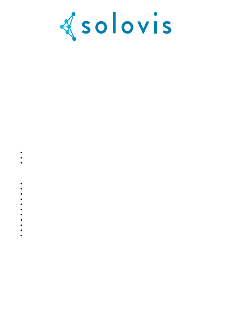 Solovis - Reporting-Software Engineer | PDF