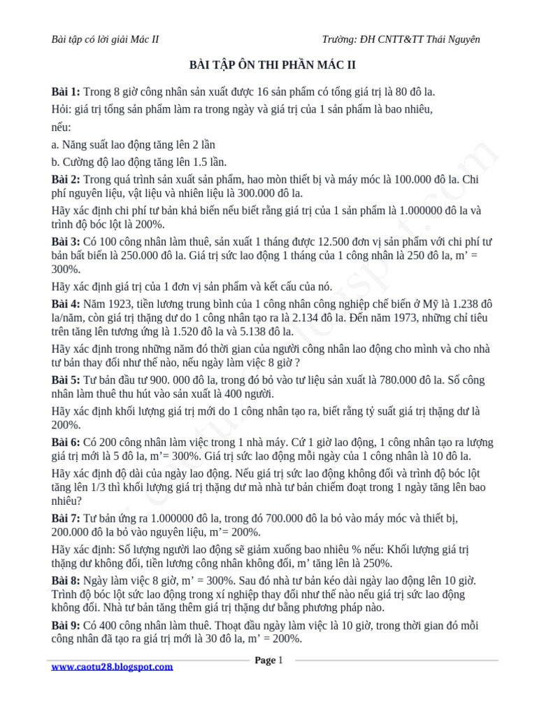 BT Toan Co Dap An | PDF