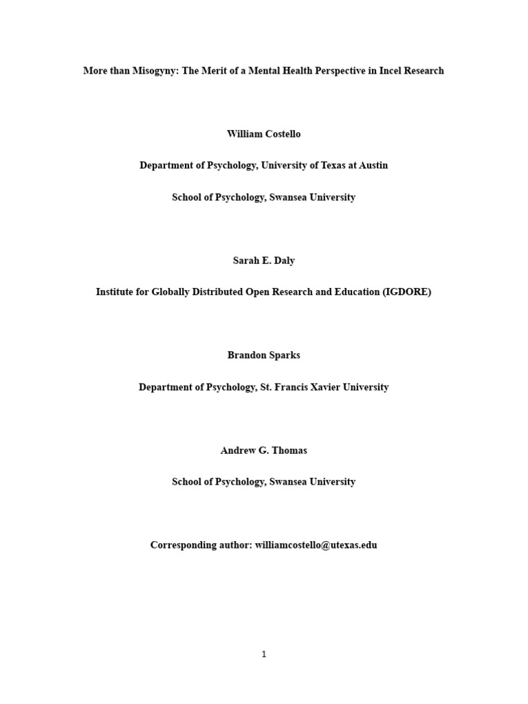COSTELLO, William DALY, Sarah E. SPARKS, Brandon THOMAS, Andrew G. | PDF