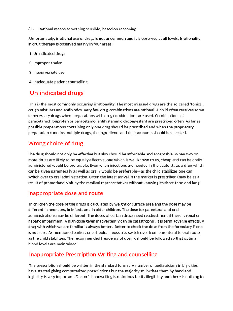 rational antibiotic therapy | PDF