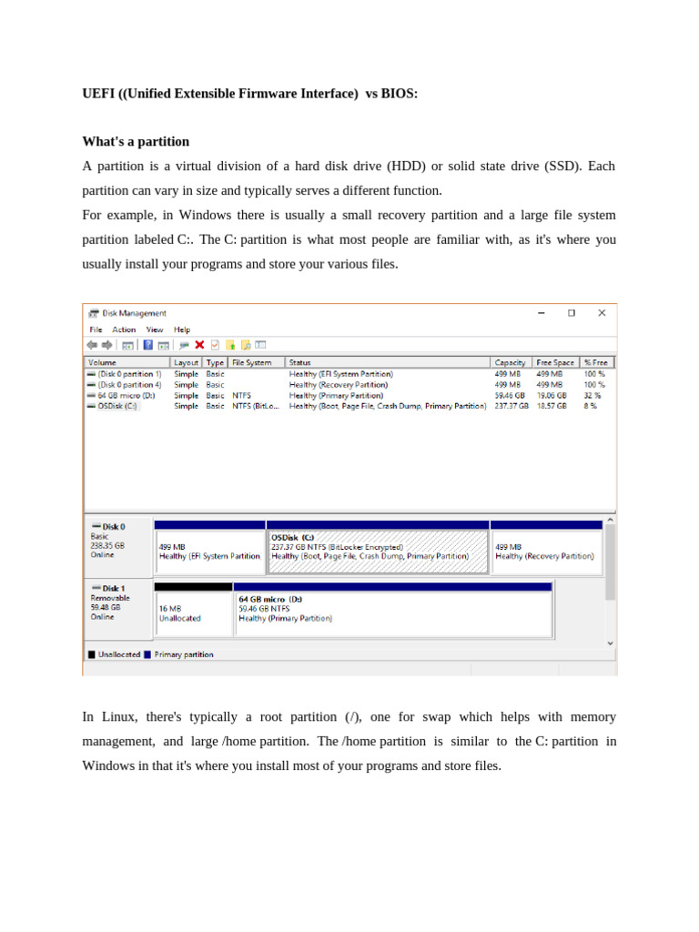 Uefi Vs Bios Part2 | PDF | Bios | Computers