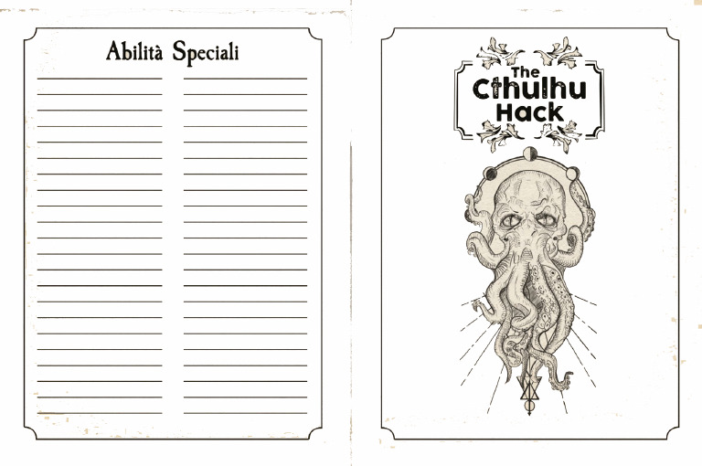 The Cthulhu Hack Scheda Stampa | PDF