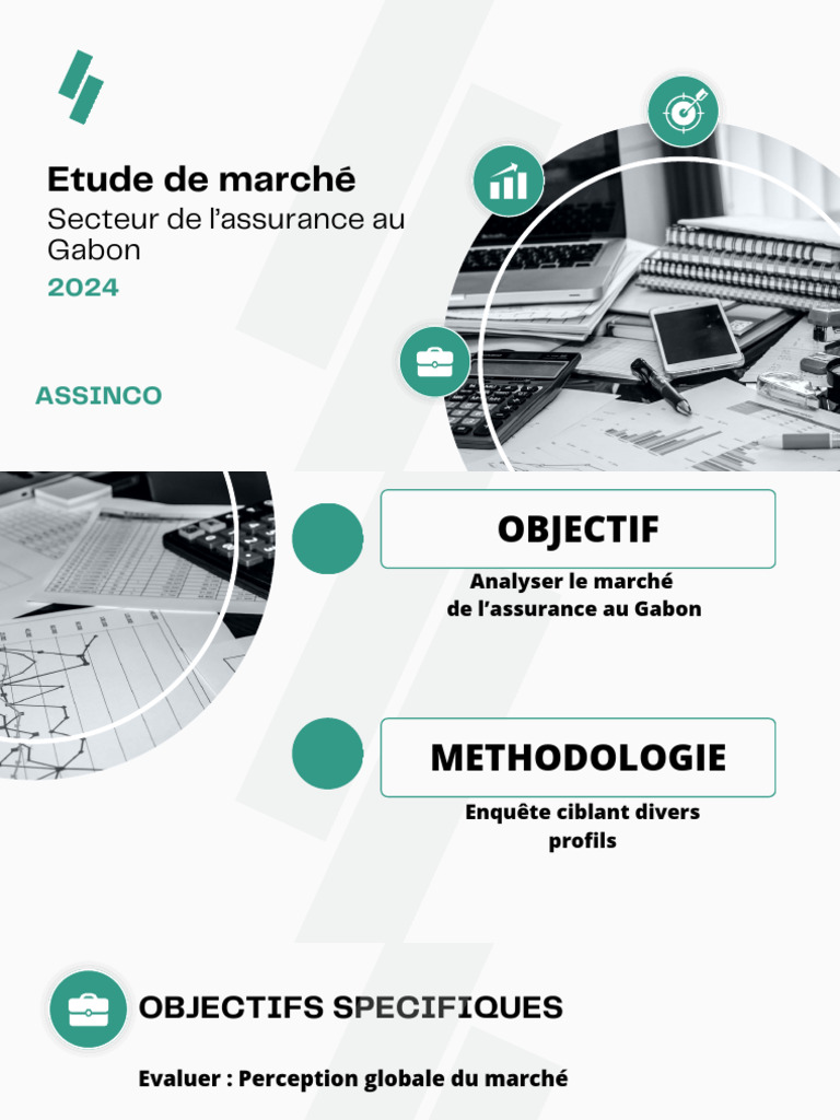 Présentation Rapport Statistique Résultat Sondage Simple Professionnel ...