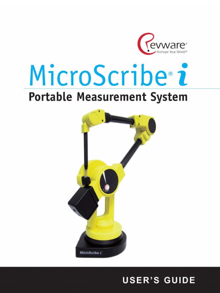 Microscribe I User Guide Rev C | PDF