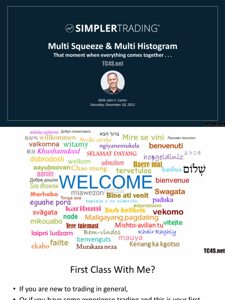 Class Slides - Multi Squeeze Pro and Multi Squeeze Histogram | PDF