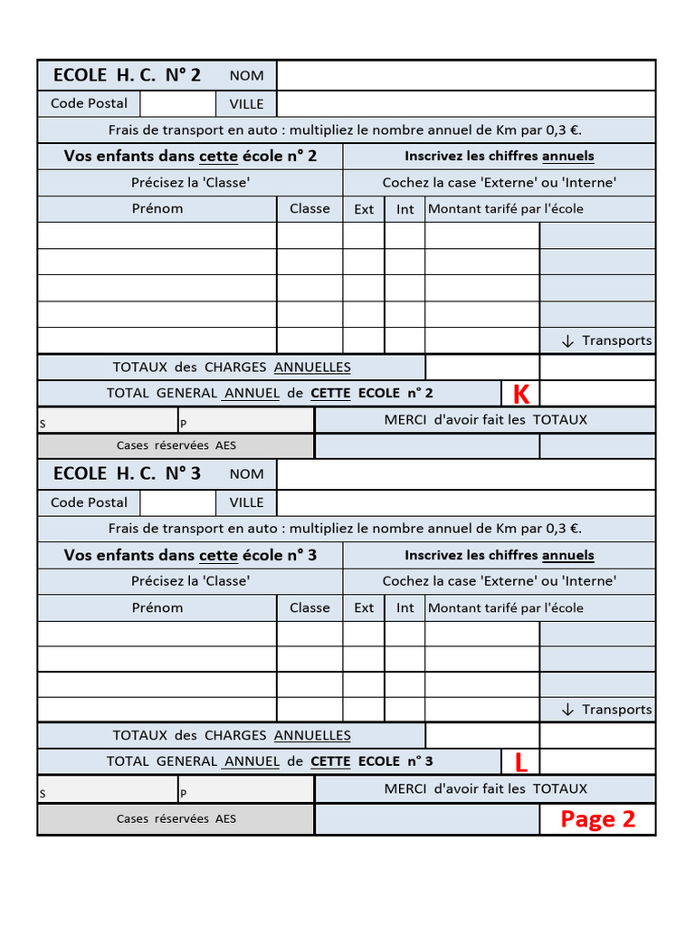 Formulaire-Page 2 | PDF
