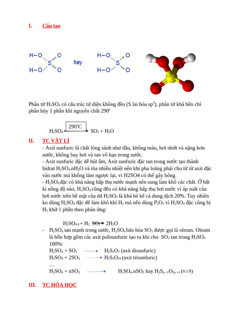 H2SO4 | PDF