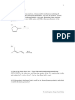 Diels-Alder Reaction Practice Problems | PDF | Inorganic Chemistry ...