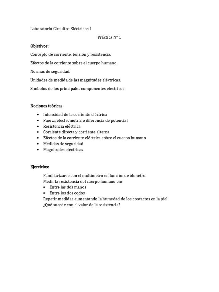 Practica #1 - LCEE | PDF