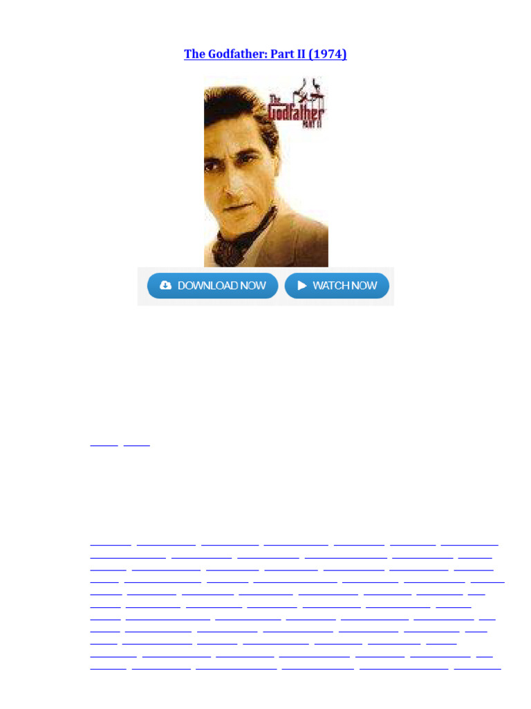 Download The Godfather: Part II Free | PDF