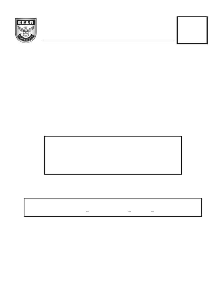 EEAR 2024 Eear 1 Concurso Port Ing Mat Fis Gabarito | PDF