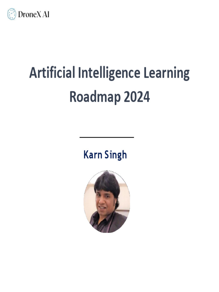 Artificial Intelligence Learning Roadmap 2024 1715655006 | PDF
