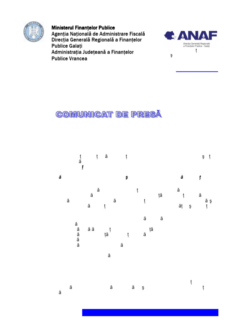 Recuperare Anaf | PDF