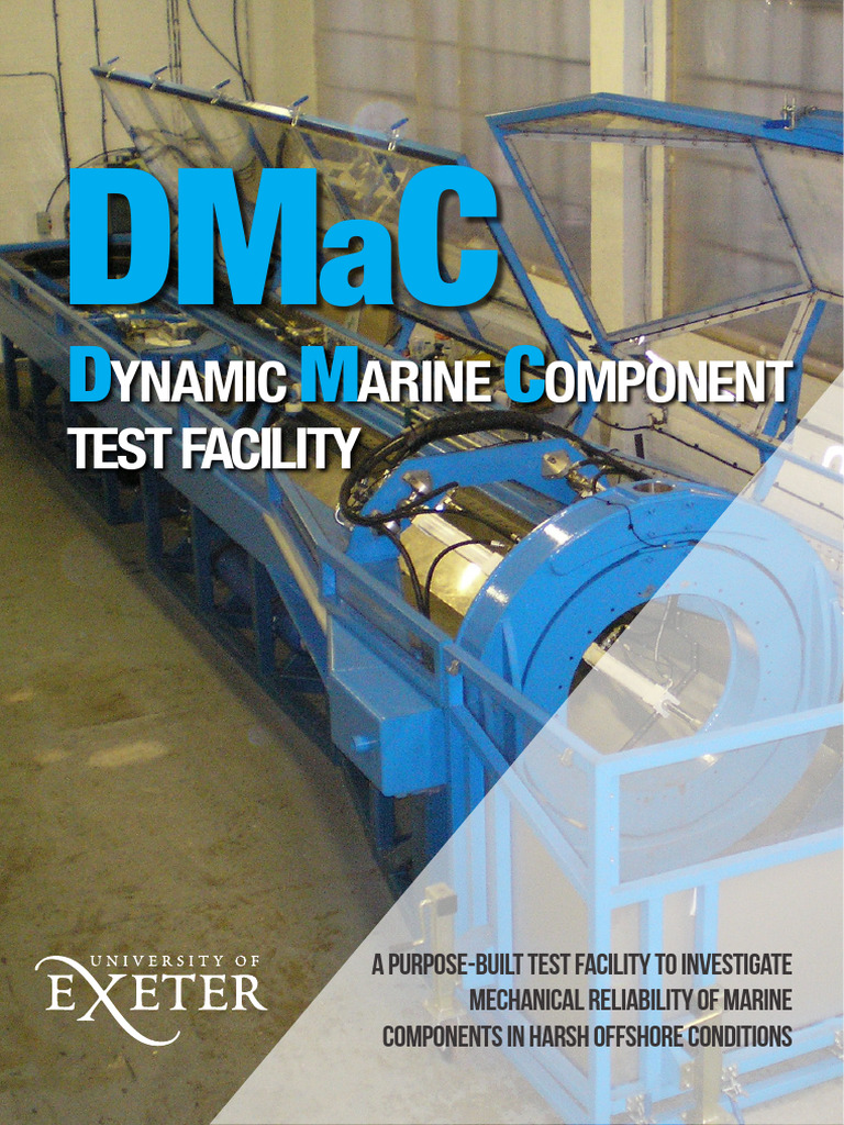 DMaC - Brochure - Final-DYNAMIC MARINE COMPONENT TEST FACILITY | PDF