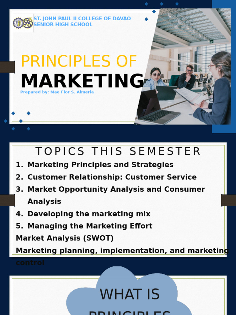 Principles of Marketing | PDF