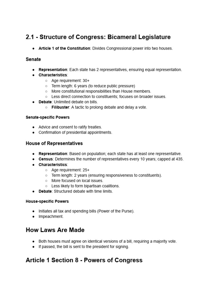 AP Government Chapter 4 Notes | PDF