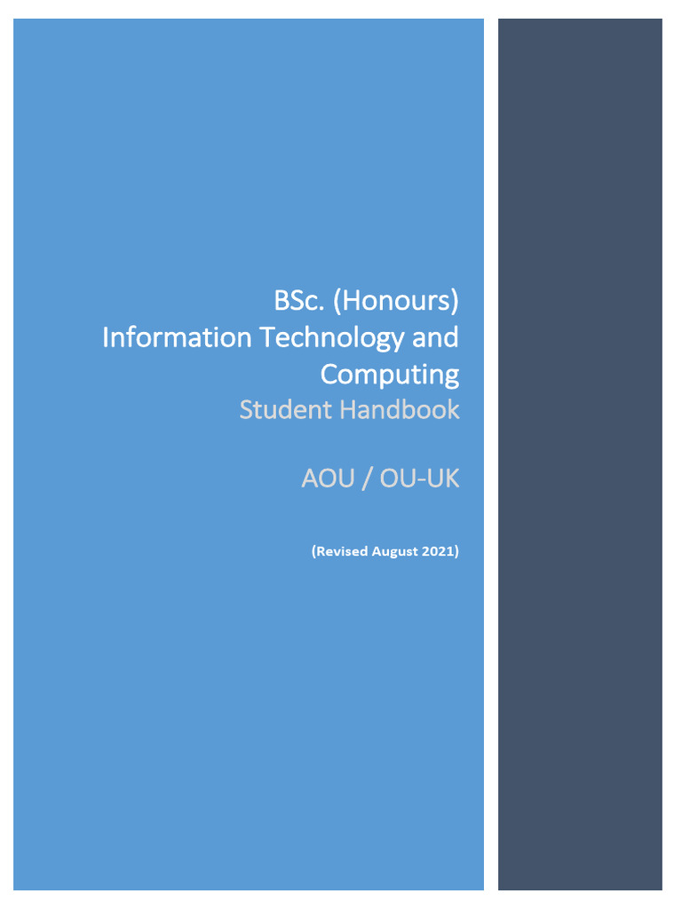 ITC - Student Handbook 2021 | PDF