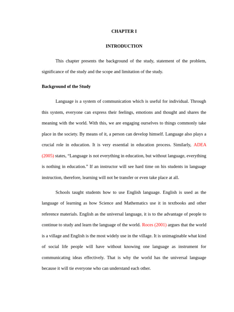 Chapter 1 - Introduction | PDF