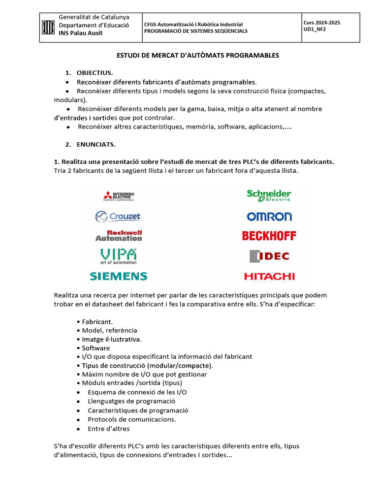 UD1 NF2 Estudimercat | PDF