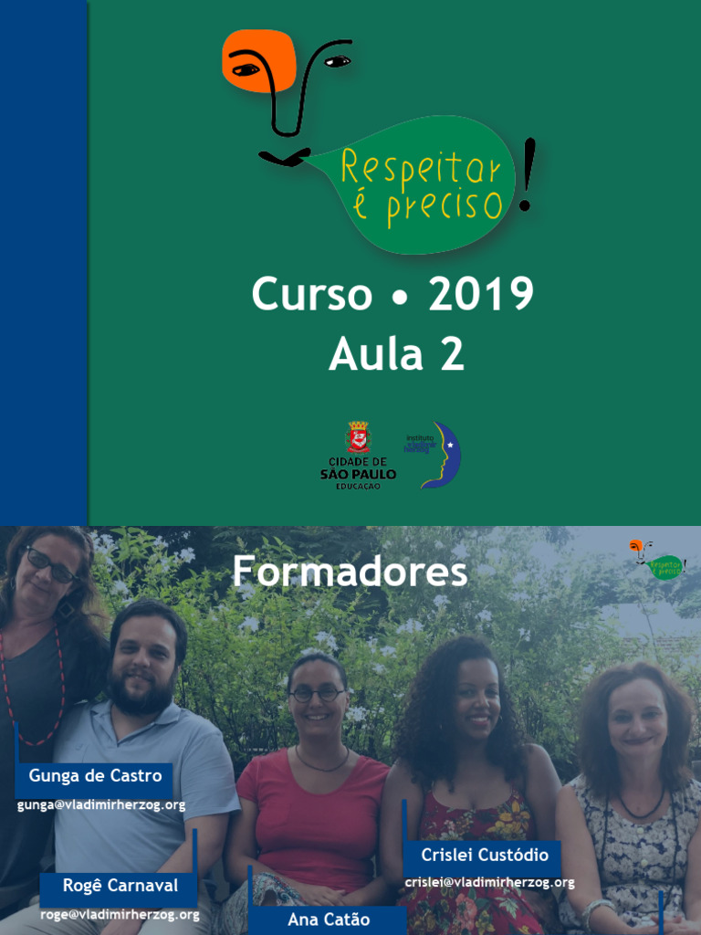Aula2 - PPT Padrão - Curso Respeitar 1 | PDF