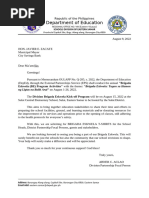 Division Memorandum - 16 Second City FPTA General Assembly | PDF ...