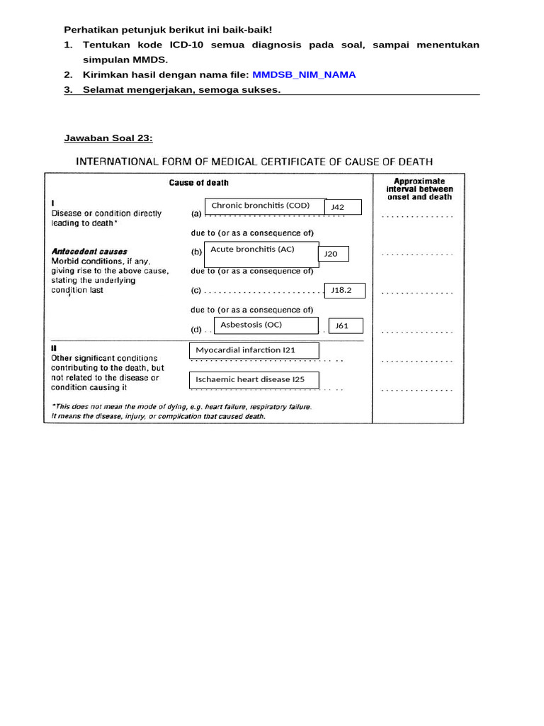 Contoh Latihan MMDS | PDF