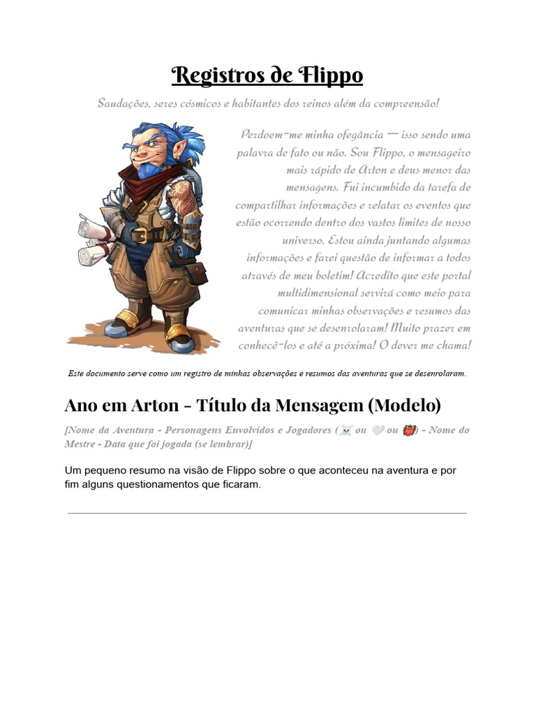 Registros de Flippo | PDF