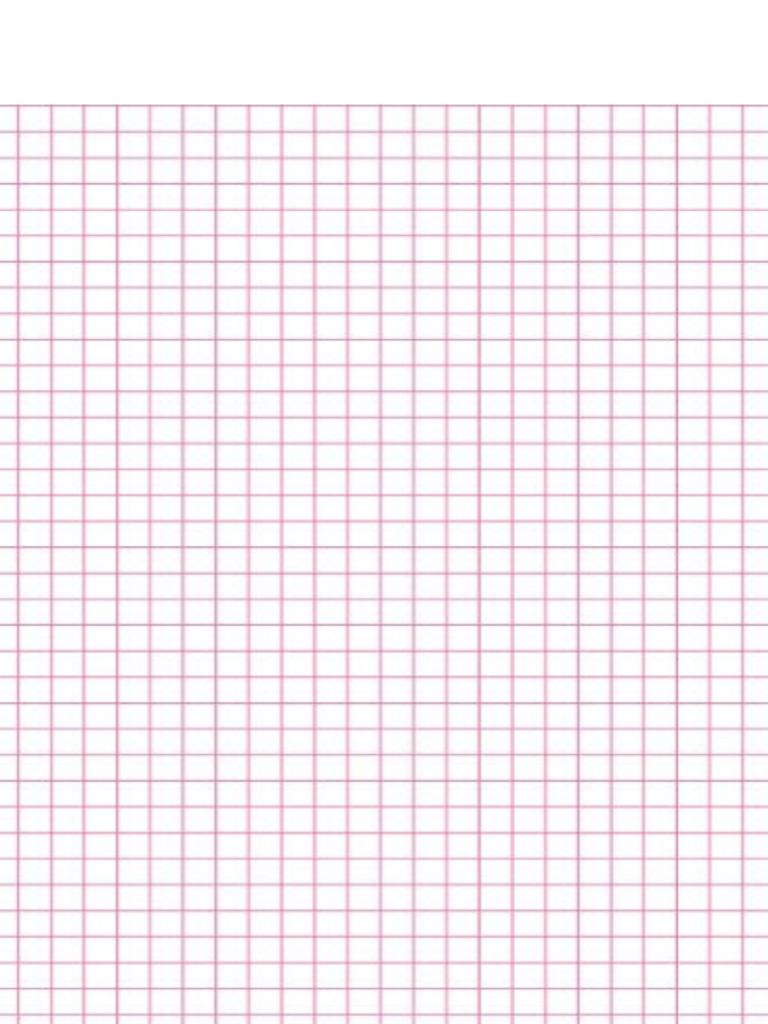Pink Math Squared Paper | PDF