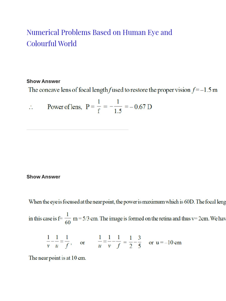 Chapter 11 Numerical Problems | PDF