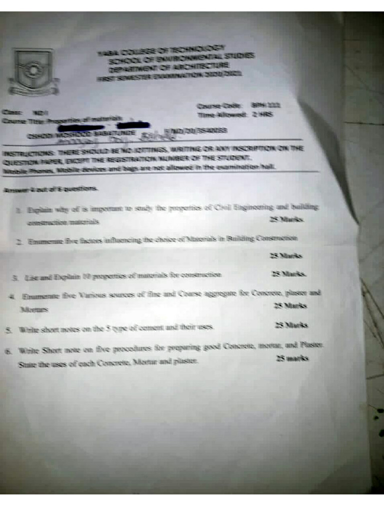 properties of material pq | PDF