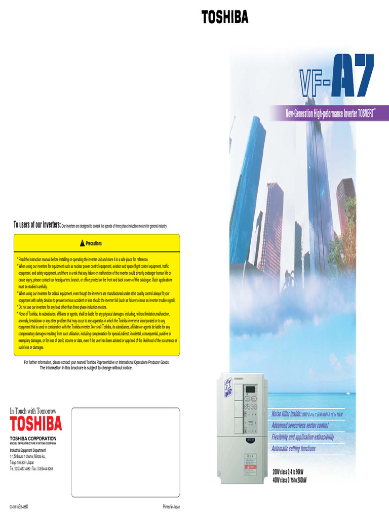 Toshiba A7 | PDF