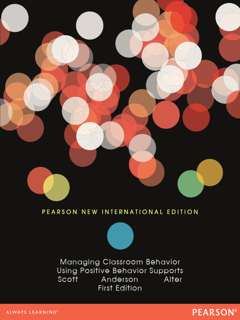 Managing Classroom Behavior Using Positive Behavior Supports - Pearson ... Managing Classroom Behavior Using Positive Behavior Supports - Pearson ...