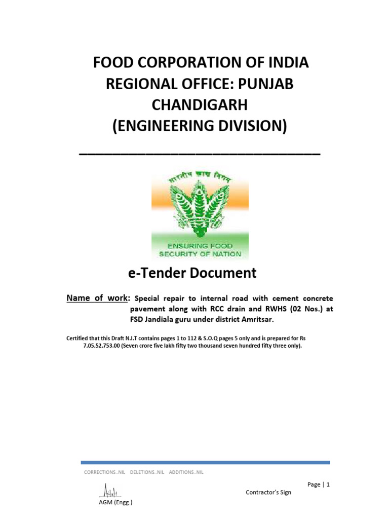 Tender | PDF