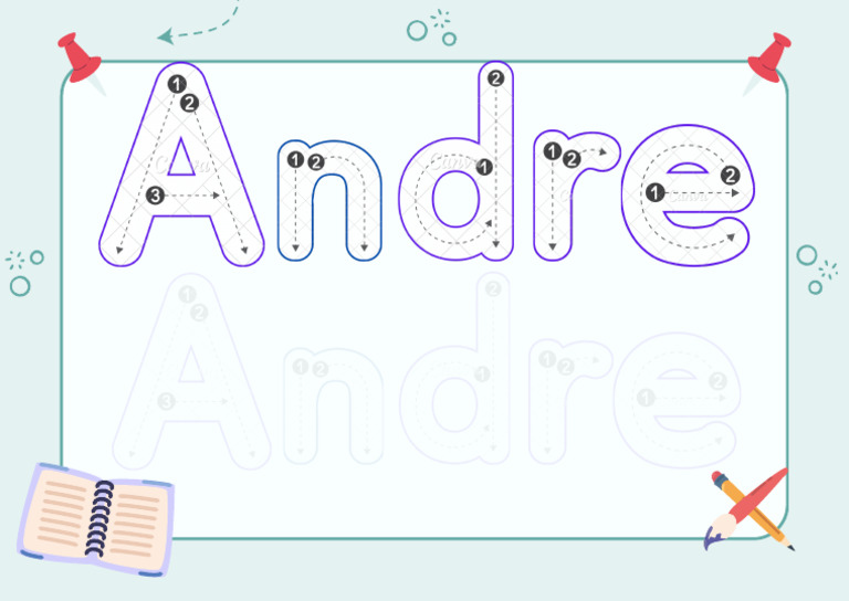 Nombre Andre Escribir | PDF