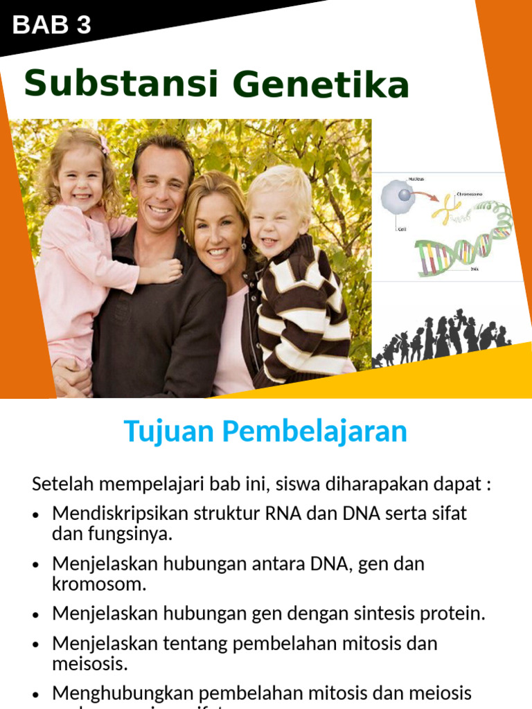 Bab 3 Substansi Genetika | PDF