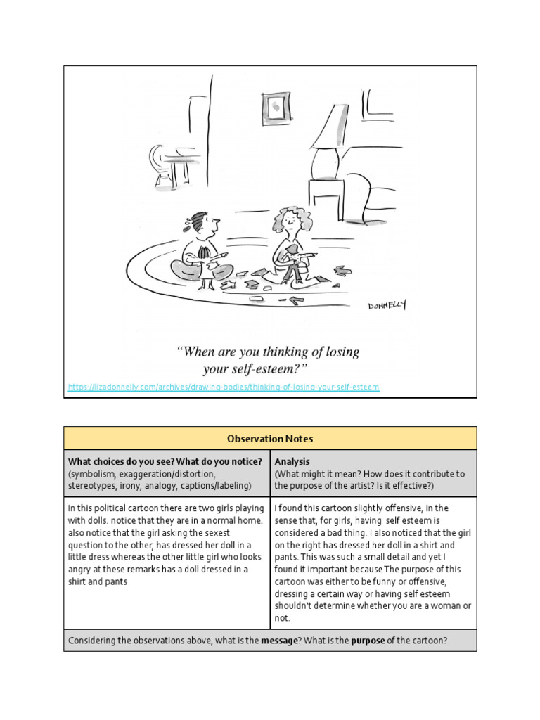 10_CUT_liza-donnelly-cartoons analysis | PDF