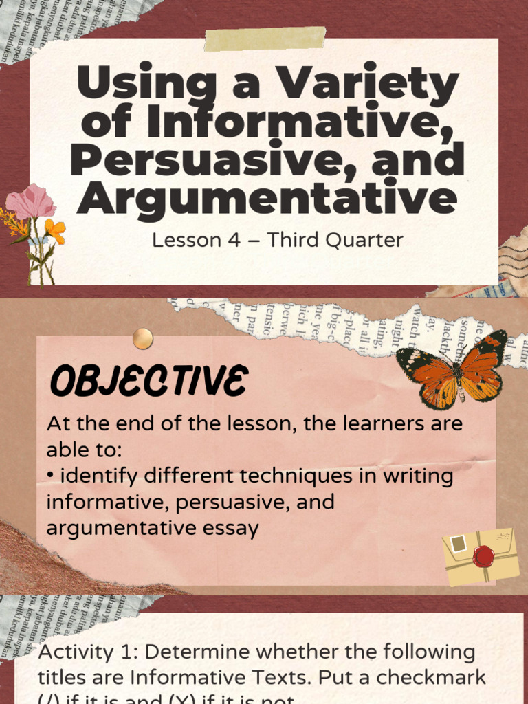 Lesson 4 English 10 Third Quarter | PDF
