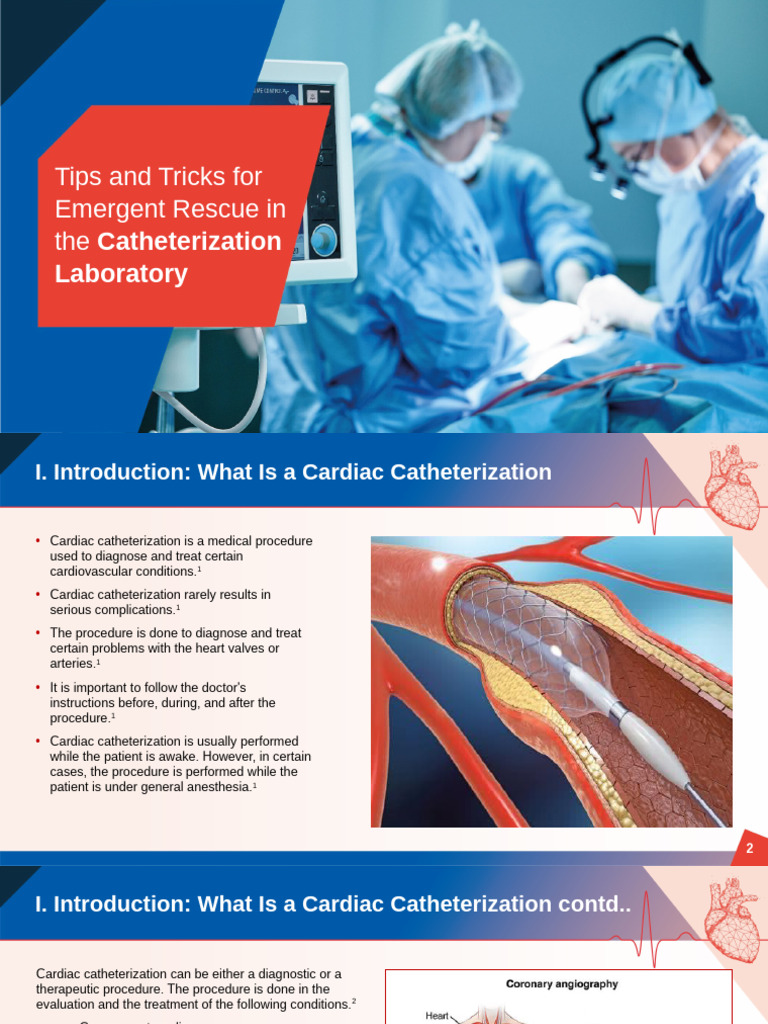 Tips and Tricks For Emergent Rescue in The Cathlab - V1-210722 | PDF