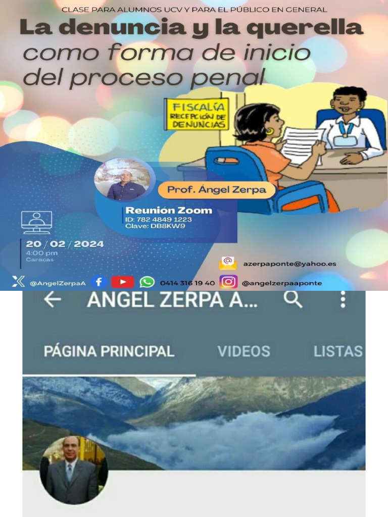 La Denuncia y La Querella 2024 | PDF