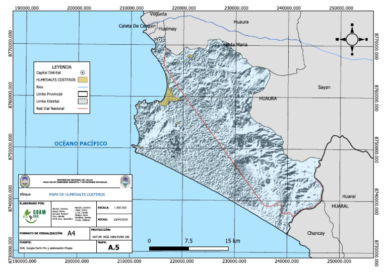 A.5_MAPA DE HUMEDALES COSTEROS | PDF