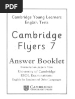 Flyer 4 - Answer Key | PDF