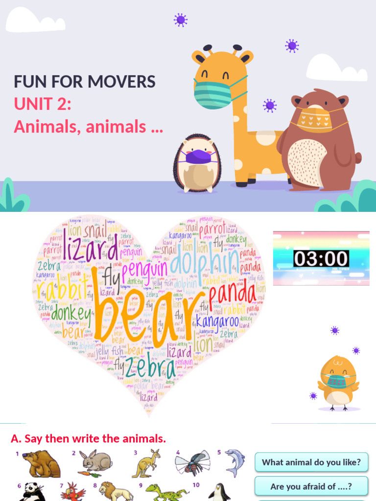 FFM - Unit 2 - Animals, Animals | PDF