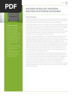 Mx301 Universal Routing Platform Datasheet | PDF | Computer Network | Router (Computing)