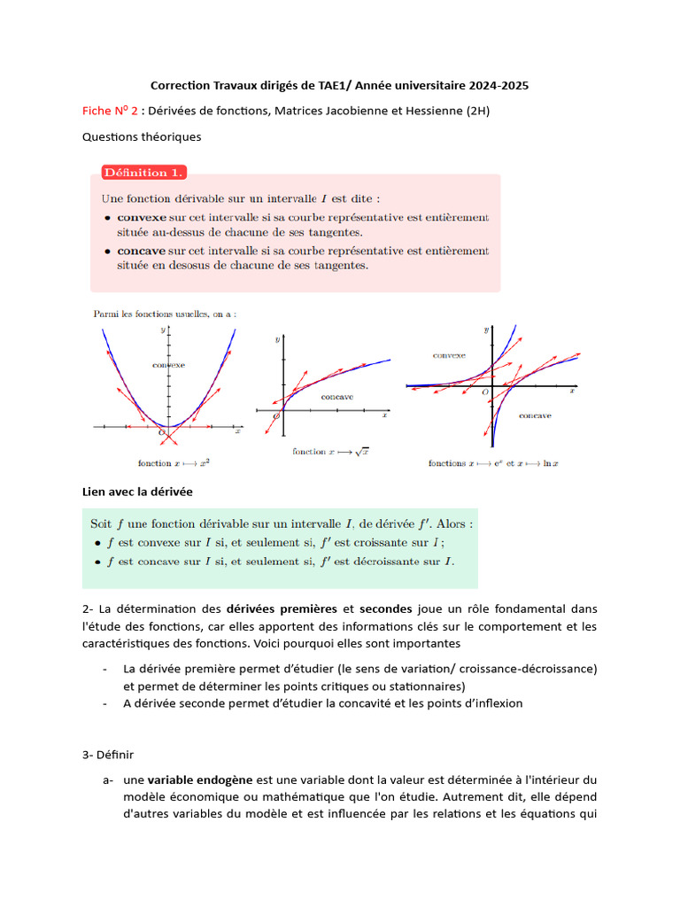 Correction TD2 TAE 1 | PDF