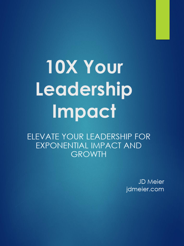 10x Your Leadership Impact | PDF