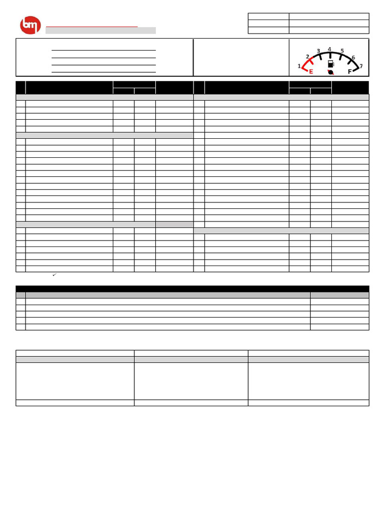 BG-PLT-FORM-007-Rev.000 - Form BAST Unit | PDF