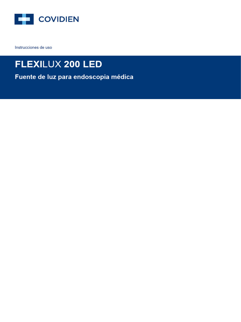 Manual-FuenteLED - FLEXILUX 200 LED | PDF